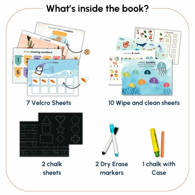 Math Busy Book – Curious Cub