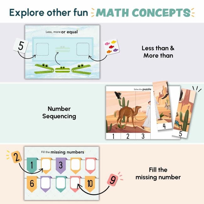 Math Busy Book – Curious Cub
