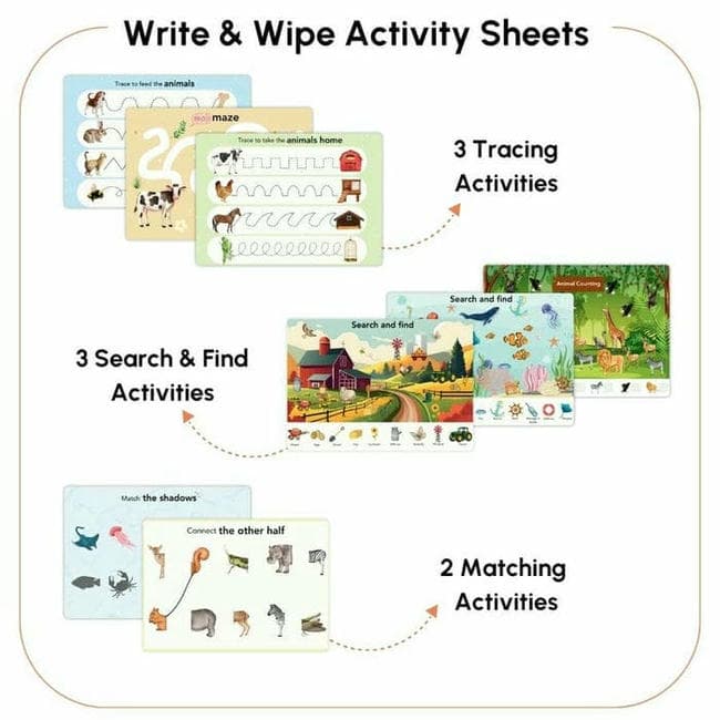 Animal Busy Book – Curious Cub