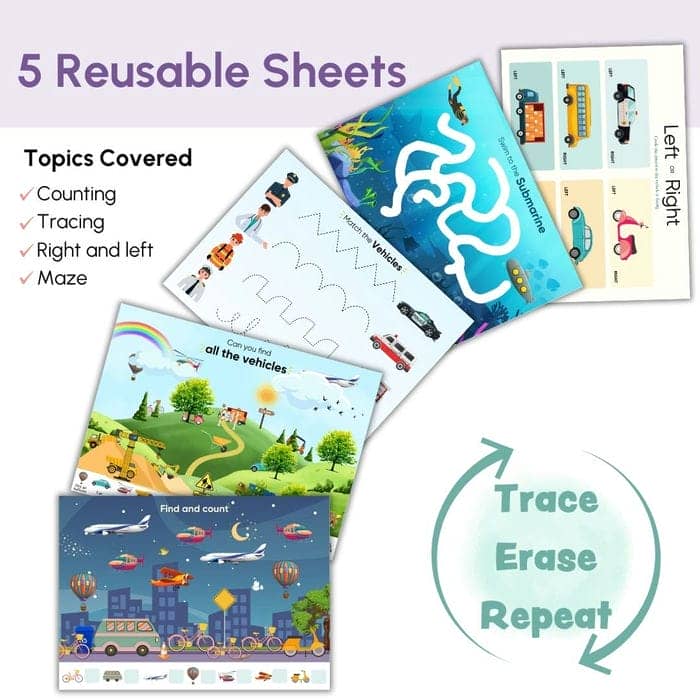 Transport Busy Book – Curious Cub